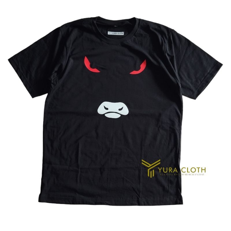 Jual Kaos Pria Distro LOGO PDIP BANTENG MONCONG PUTIH KATUN 30S ...