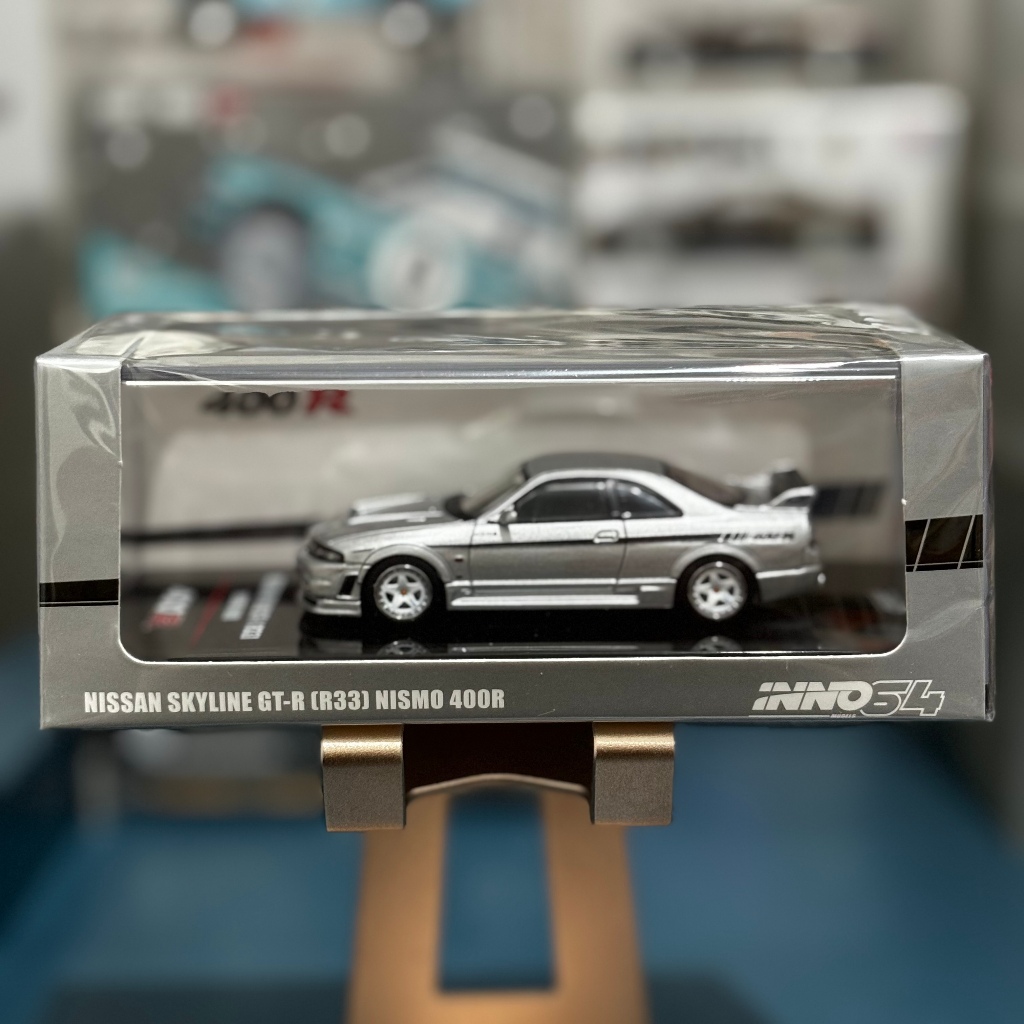 Jual INNO64 Nissan Skyline GT-R (R33) Nismo 400R Silver | INNO 64 ...