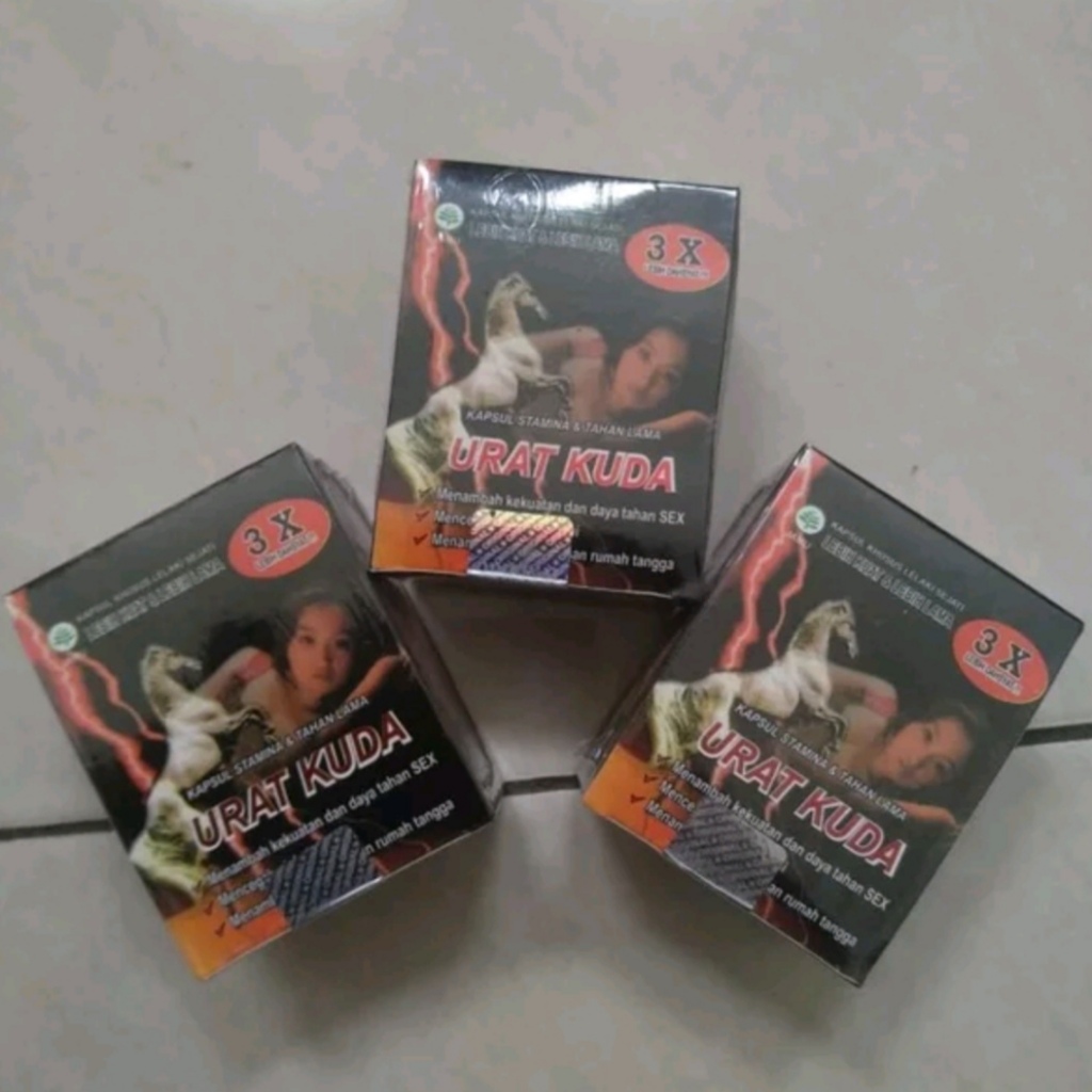Jual Rsh 3X Jamu Kuat cap Urat Kuda kemasan perbox isi 10 pcs lebih ...