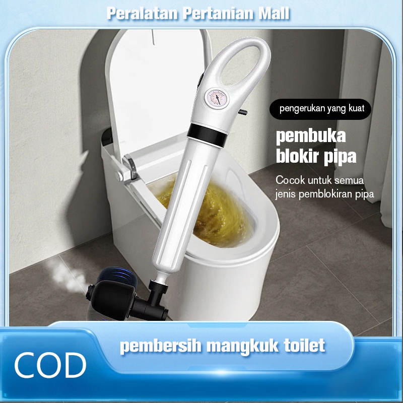 Jual [COD]Pompa Anti Sumbat Toilet-Air Pump Toilet Plunger Pompa ...