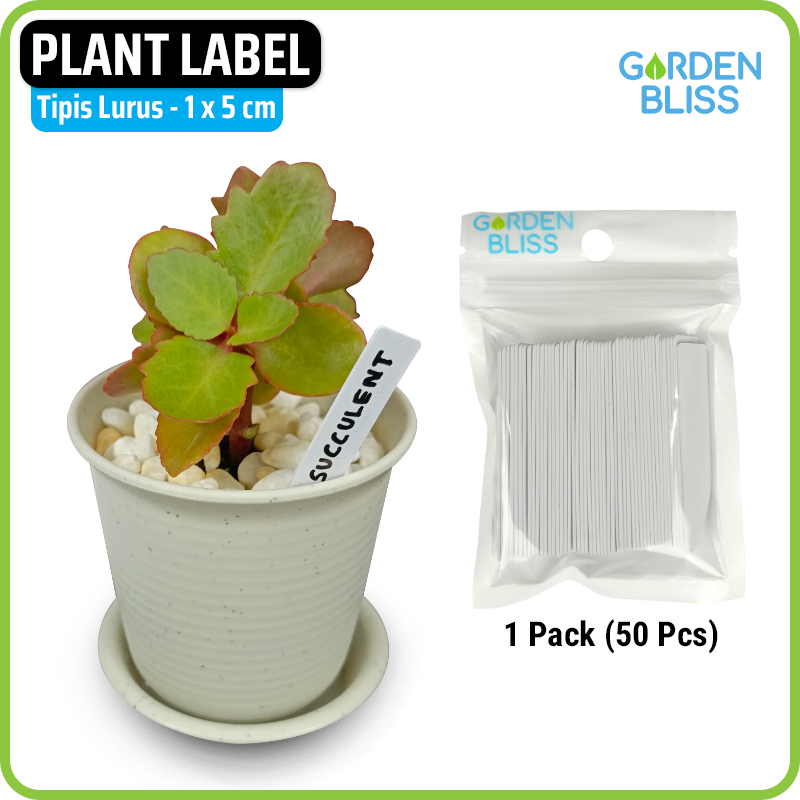 Jual 1 Pack (50 Pcs) - Plant Label Name Tag - Label Penanda Tanaman ...