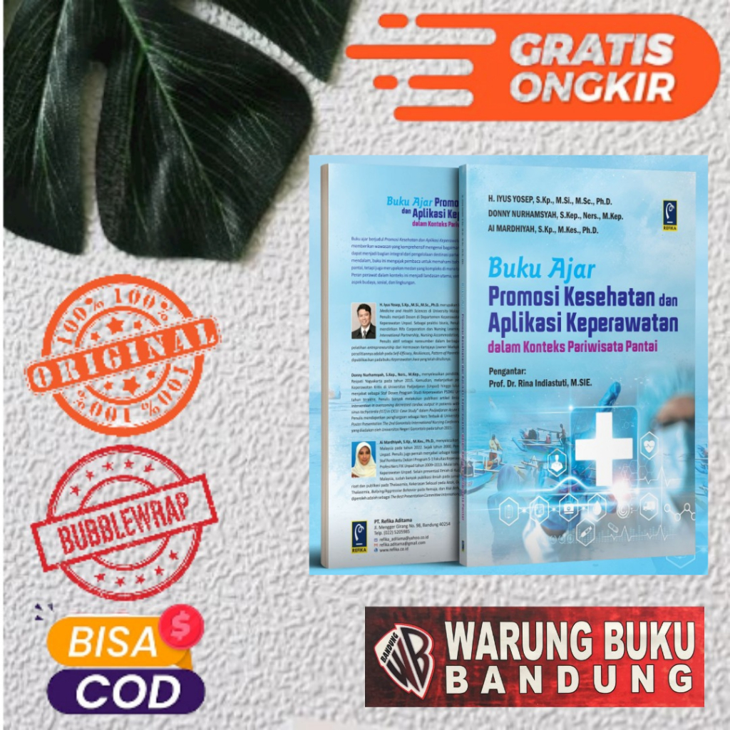 Jual BUKU BUKU AJAR PROMOSI KESEHATAN DAN APLIKASI KEPERAWATAN DALAM KONTEKS PARIWISATA PANTAI ...