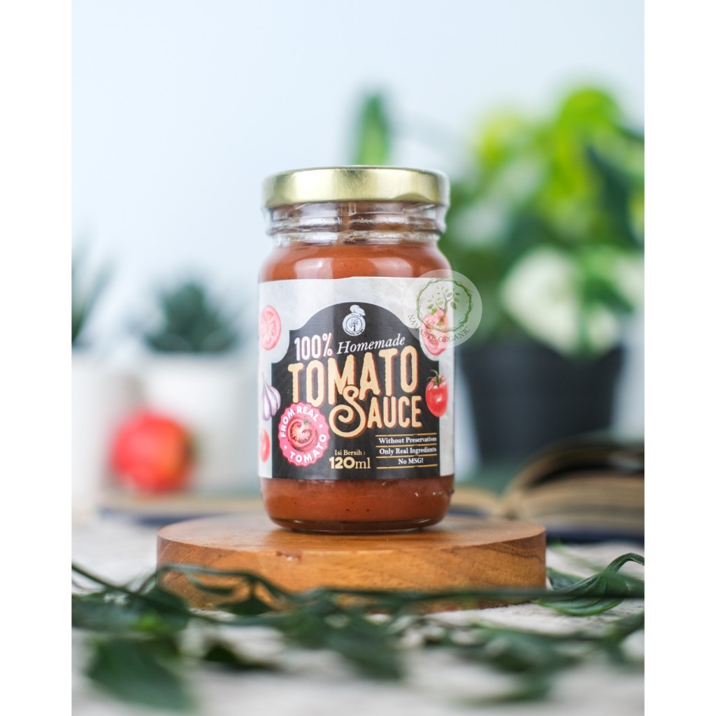 Jual HOMEMADE TOMATO SAUCE - SAUS TOMAT HOMEMADE NON MSG 120ML | Shopee ...