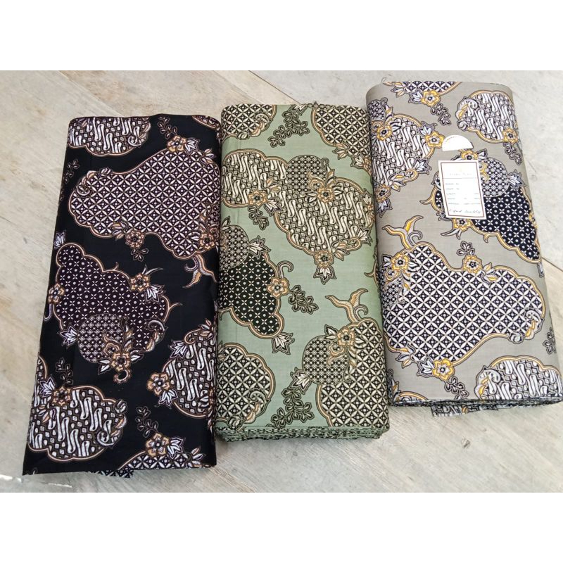 Jual bahan batik katun halus batu raden original, kain batik katun exclusive batu raden meteran ...