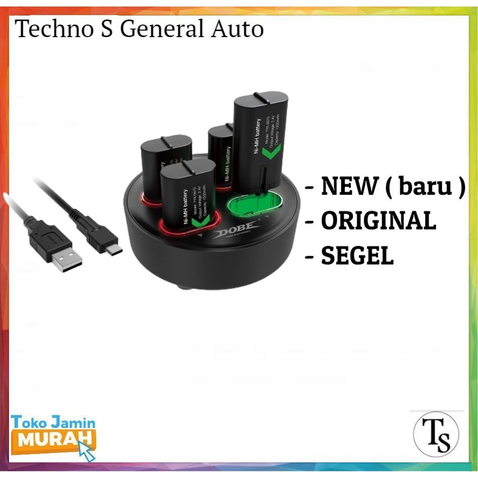Jual Dobe XBOX Series S Battery Charging pack Batre charger stand ...