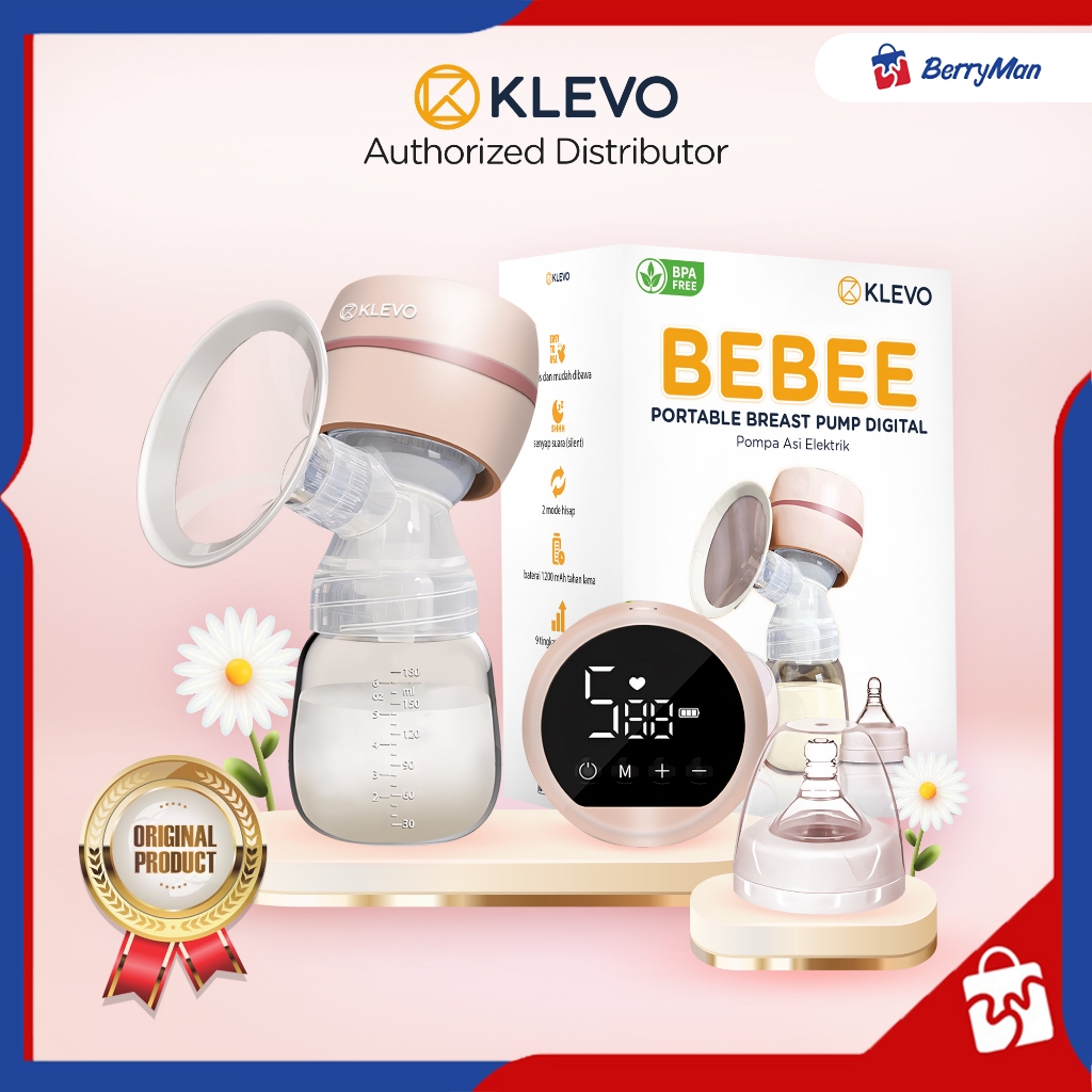 Jual KLEVO BEBEE POMPA ASI ELEKTRIK PORTABLE Tanpa Rasa Sakit Alat ...