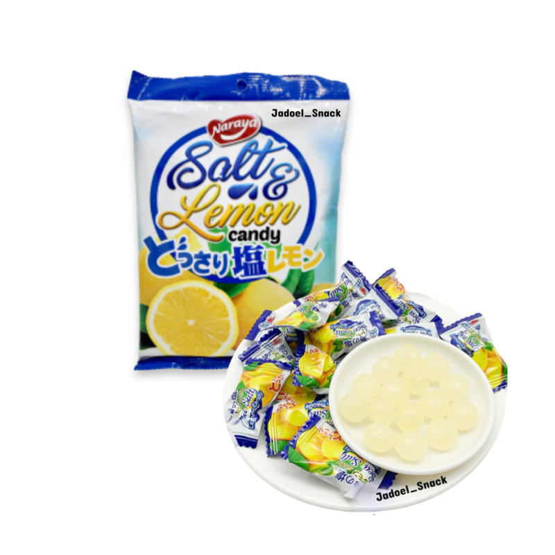 Jual Permen Salt Lemon Candy Naraya 150 Gr Rasa Garam dan Lemon by ...