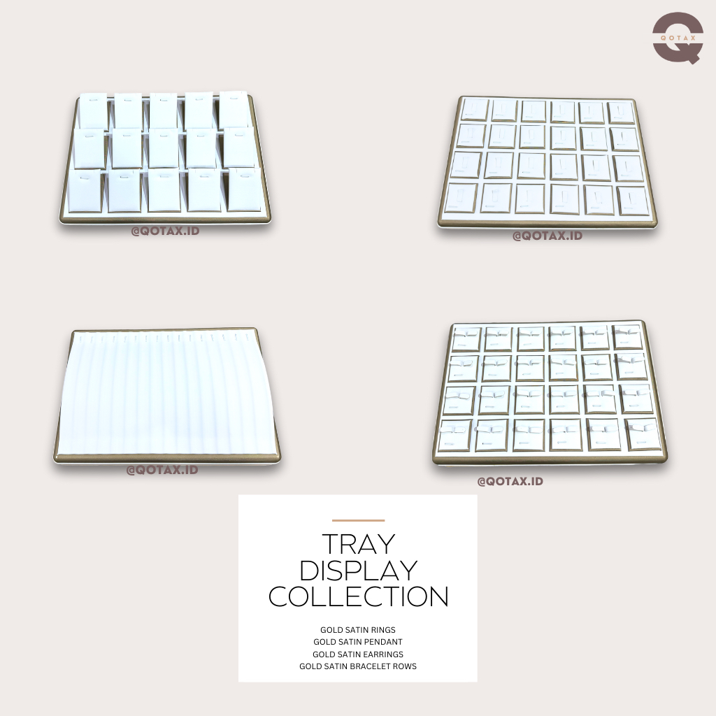 Jual Nampan / Tray Stand Display Mewah Satin | Shopee Indonesia