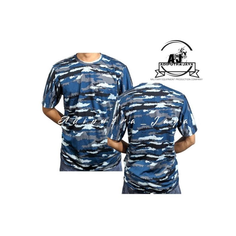 Jual Kaos Loreng TNI AL Angkatan Laut | Shopee Indonesia