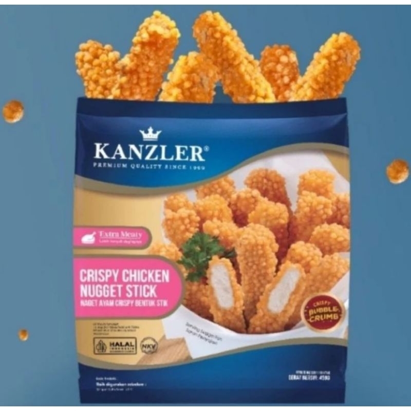 Jual Kanzler Crispy Chicken Nugget Stick 450 gr | Shopee Indonesia