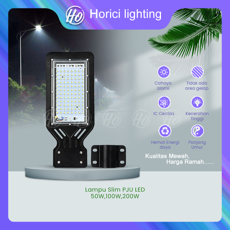 Jual Promosi Murah 50w 100w 200w Lampu Jalan Slim Pju Led Smd Philed