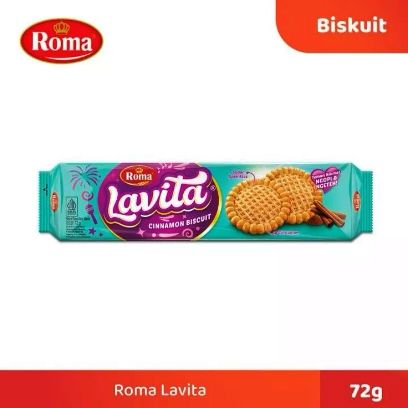 Jual BISKUIT ROMA LAVITA CINNAMON & MILK | Shopee Indonesia