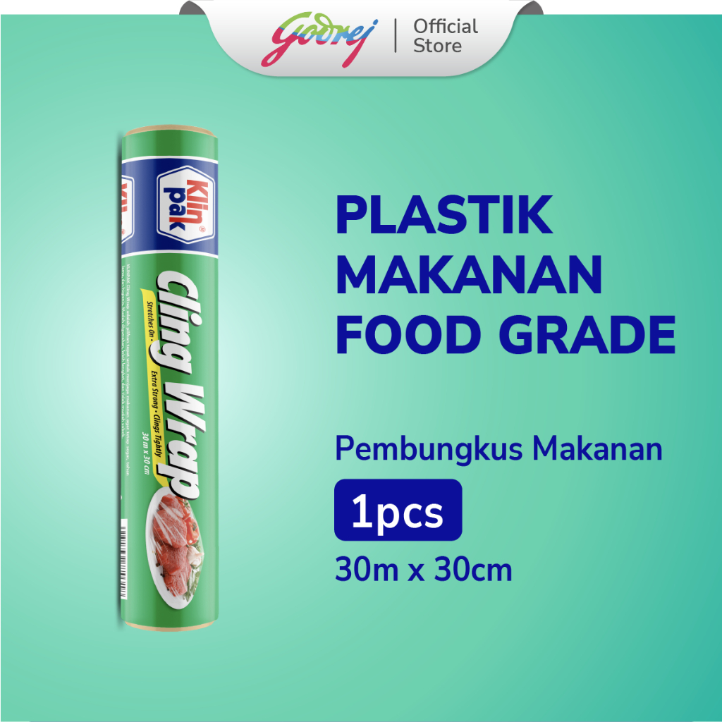 Jual KLINPAK CLING WRAP REFILL ISI ULANG 30 x 30 cm ELASTIS TIDAK MUDAH ...
