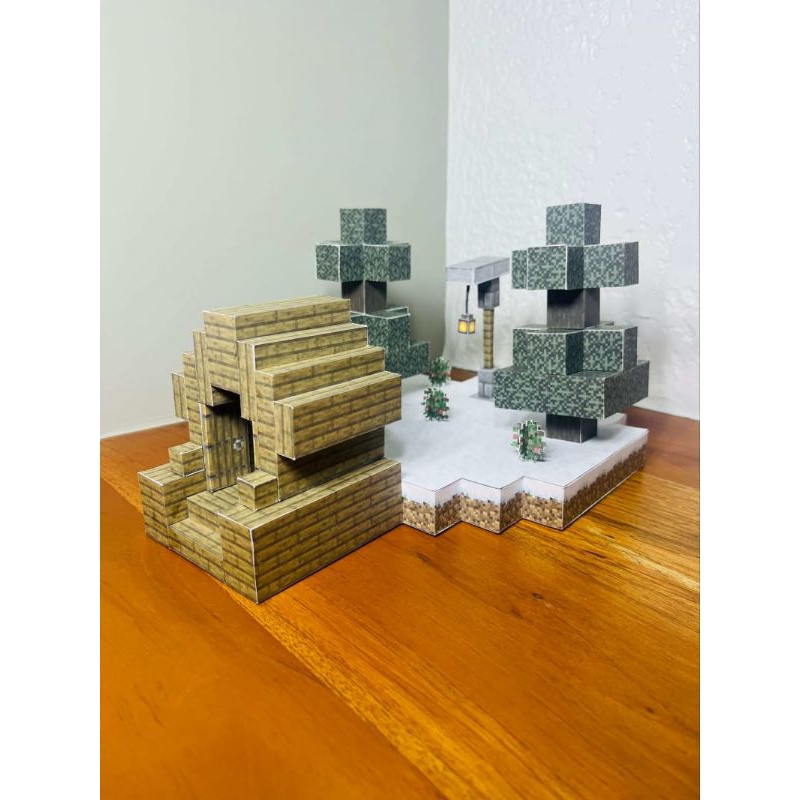 Jual Lembaran pola papercraft narnia Minecraft (PP-A16) | Shopee Indonesia