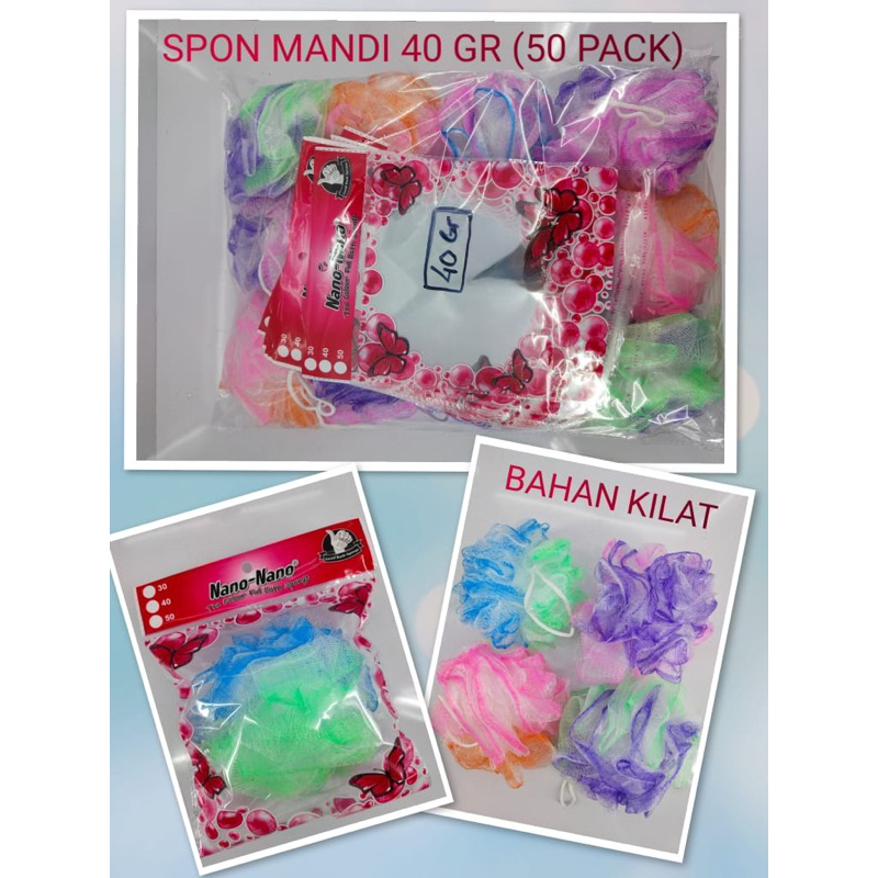 Jual Spons mandi 40 gram | Shopee Indonesia