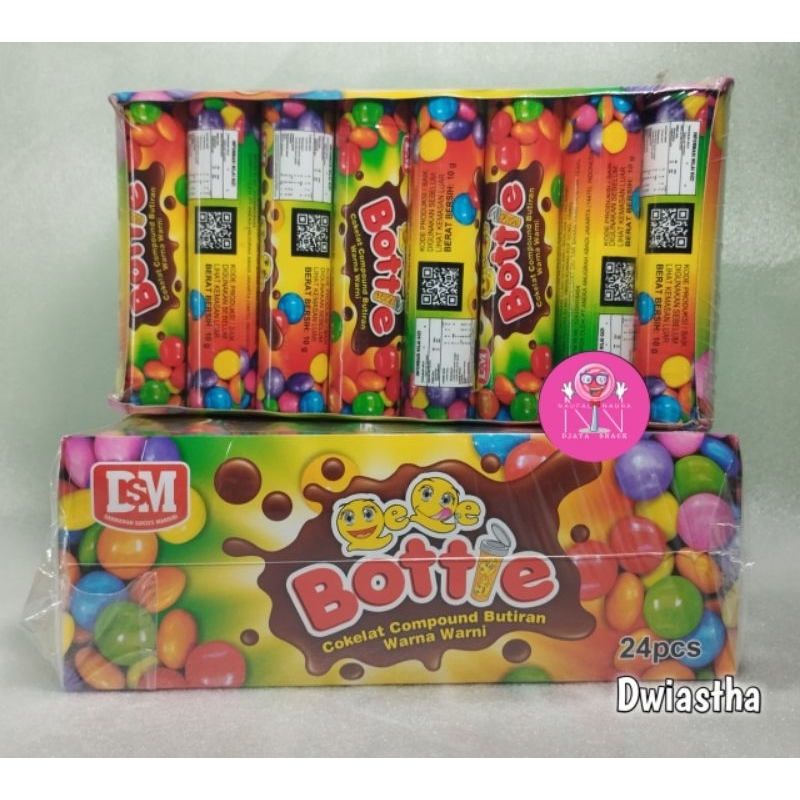 Jual BOTTIE COKELAT COMPOUND ( permen coklat butiran aneka warna) ISI ...