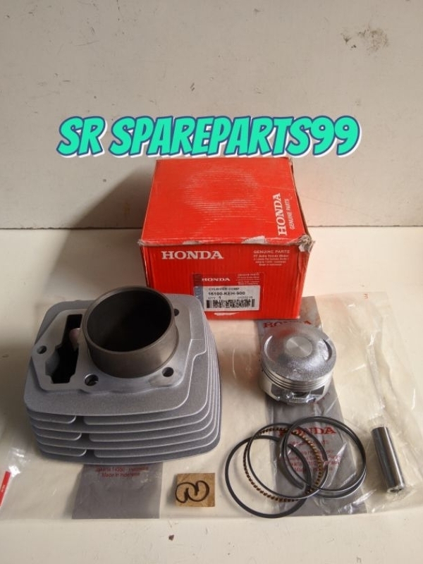 Jual Blok seher Cylinder komplit isi piston Honda Megapro Primus GL pro Neotech GL max Mega pro ...