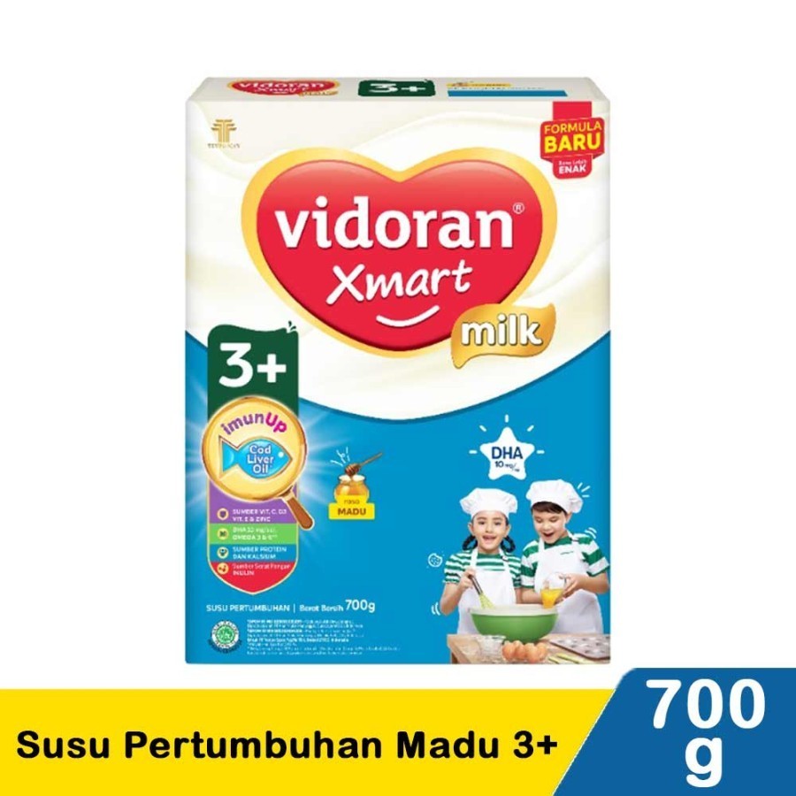 Jual VIDORAN XMART 3+ RASA MADU 700GR / VIDORANT 3 PLUS 3-5 TAHUN ...