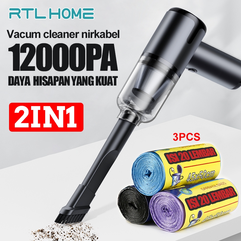 Jual 【2in1】rtl Vacum Cleaner Portable Mini Usb 2in 1 Penghisap Debu
