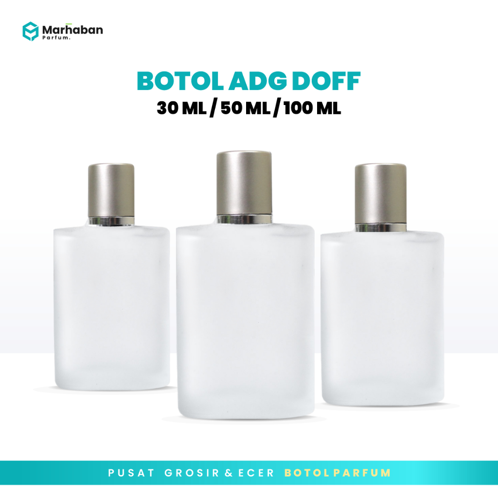 Jual Botol Parfum ADG doff 30/50/100 ML - Botol Parfume Spray Drat 12 ...