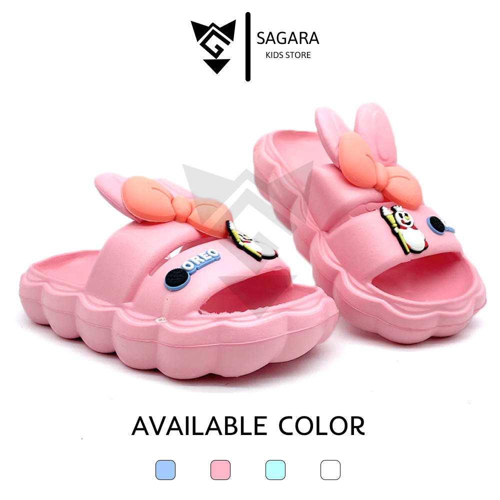Jual SENDAL PITA HILOS KELINCI BARU SENDAL ANAK PEREMPUAN SELOP ...