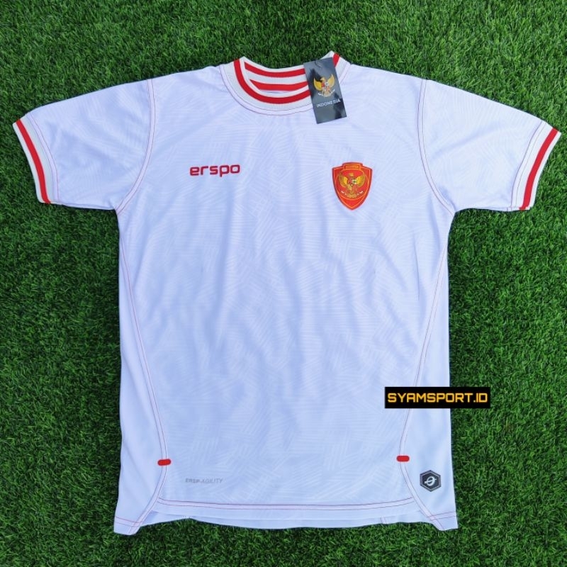 Jual Jersey Away Timnas Indonesia Terbaru 2024 Grade Lokal A L0G0 Detail Timbul / Jersey ...