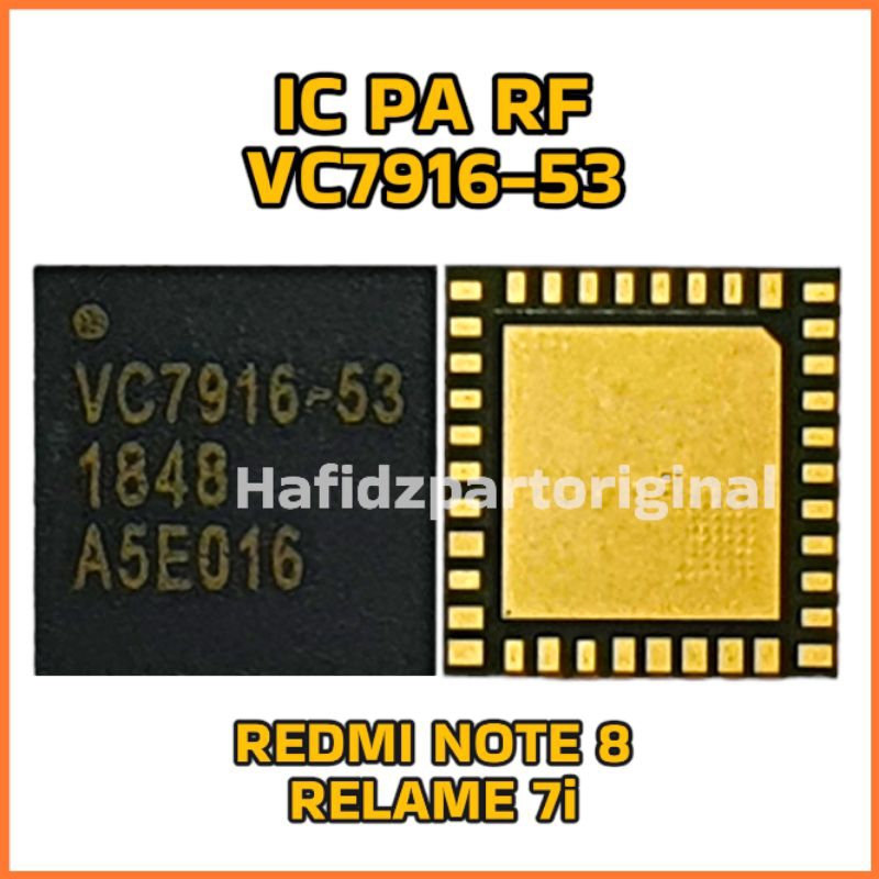 Jual IC Sinyal PA VC 7916-53 Redmi Note 8 / Relame 7i New | Shopee ...