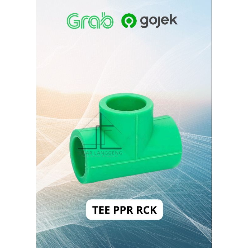 Jual RUCIKA TEE PPR 63 MM 2 Inch /EQUAL TEE RCK /Fitting Sambungan Pipa ...