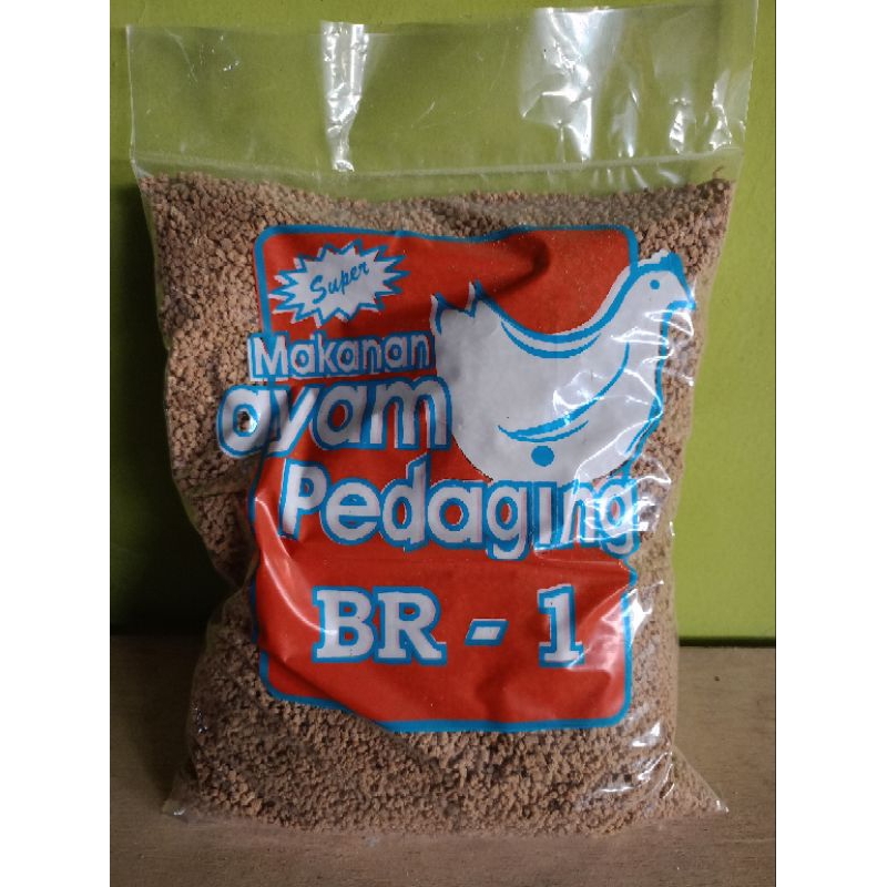 Jual Pakan ayam pedaging BR 1 kemasan 1kg | Shopee Indonesia