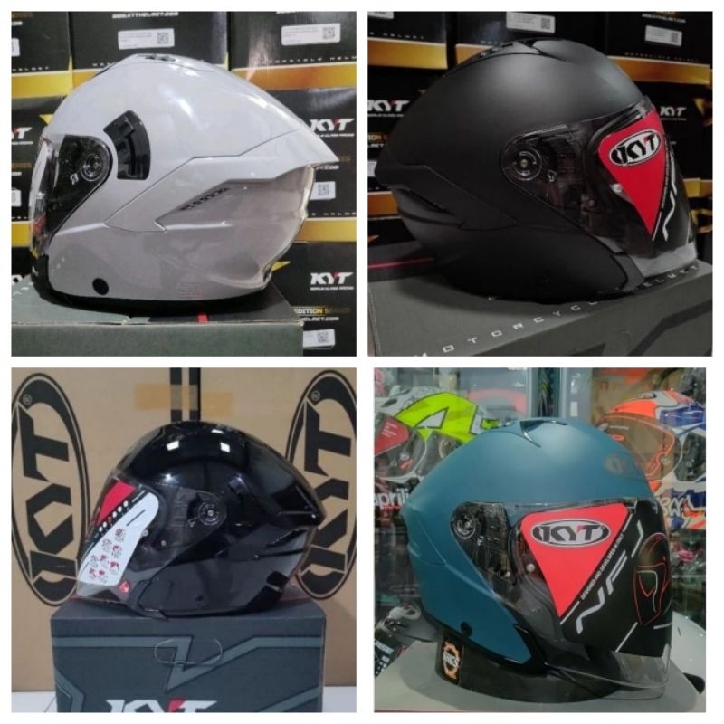 Jual HELM KYT NFJ SOLID SNI ORIGINAL | Shopee Indonesia