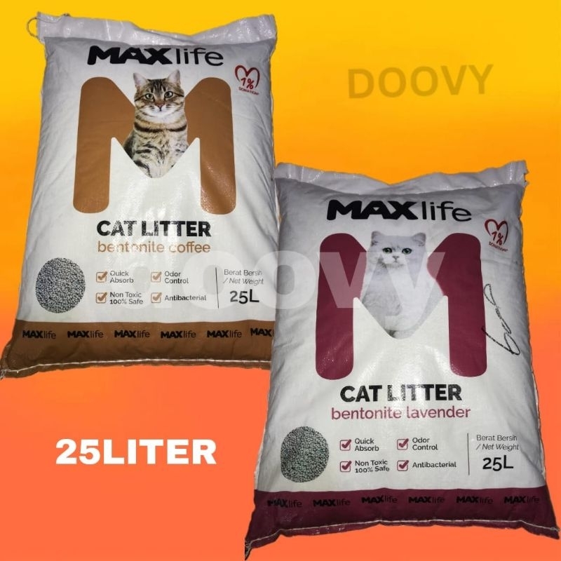 Jual Pasir Max Life 25 Liter Gumpal | Shopee Indonesia