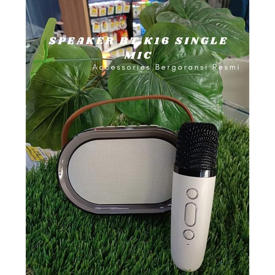 Jual IMP SPK BT K16 SINGLE MIC COCOK UNTUK KARAOKE DIRUMAH | Shopee ...