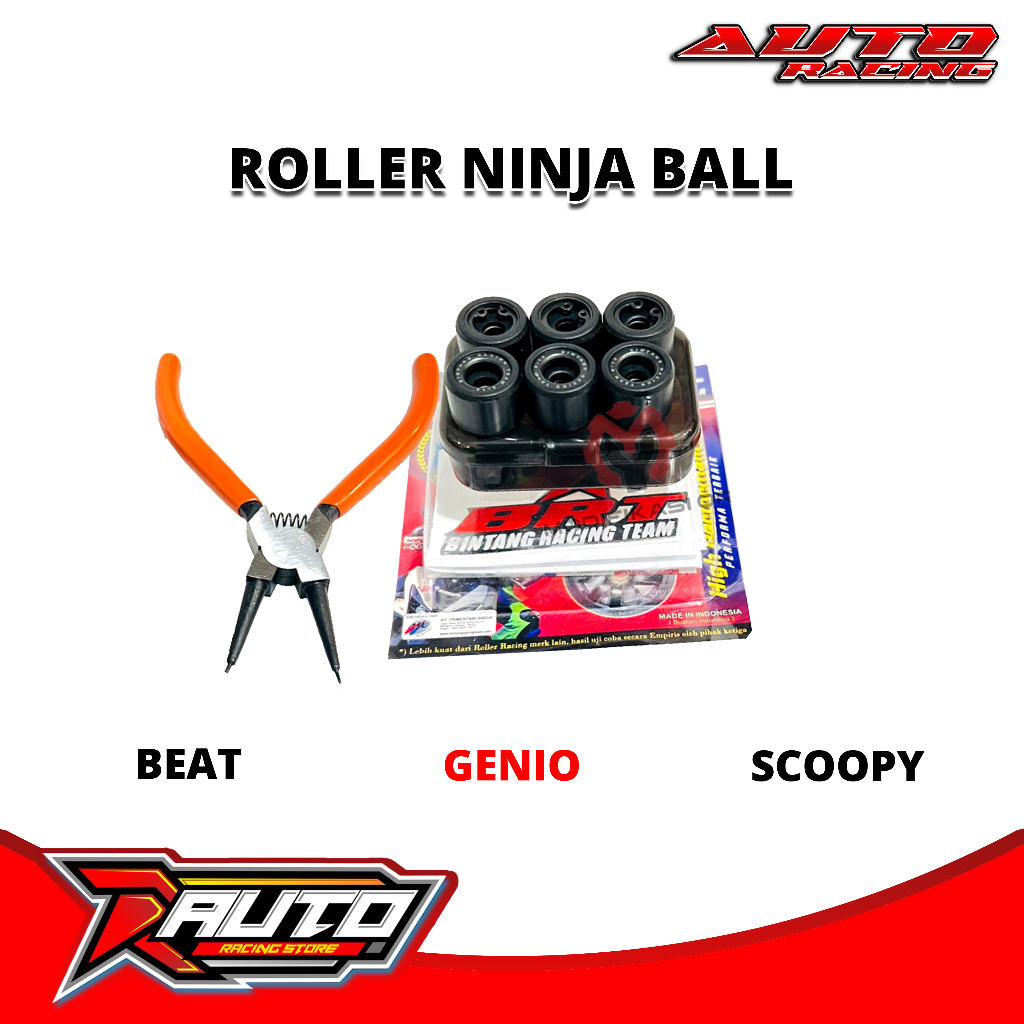Jual ROLLER NINJA BALL SCOOPY FI - Beat Fi - Scoopy - Genio - Roller ...