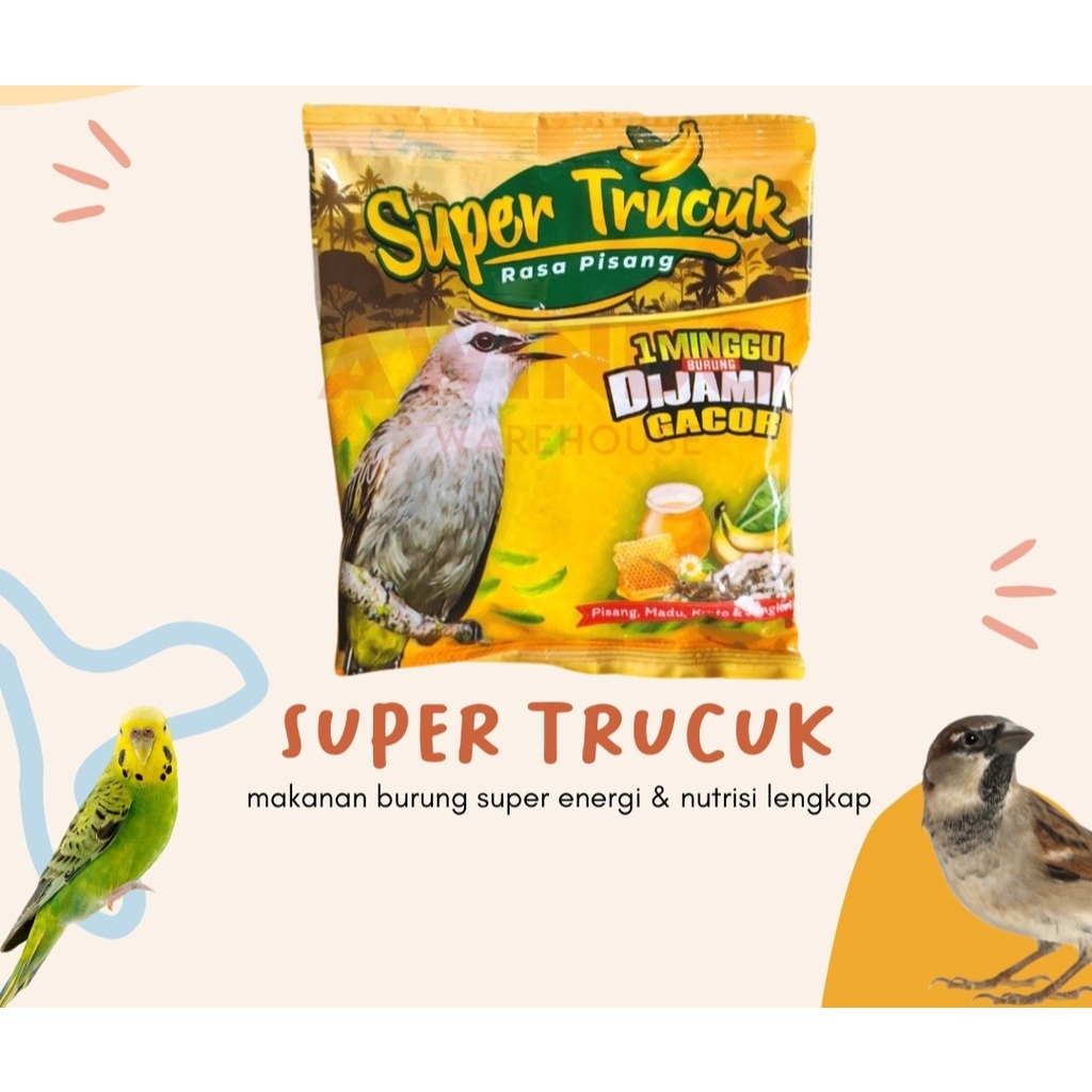 Jual PAKAN VOER PUR SUPER TRUCUK VOER CRUCUK CERUCUK TERUCUKAN SEMPATI ...