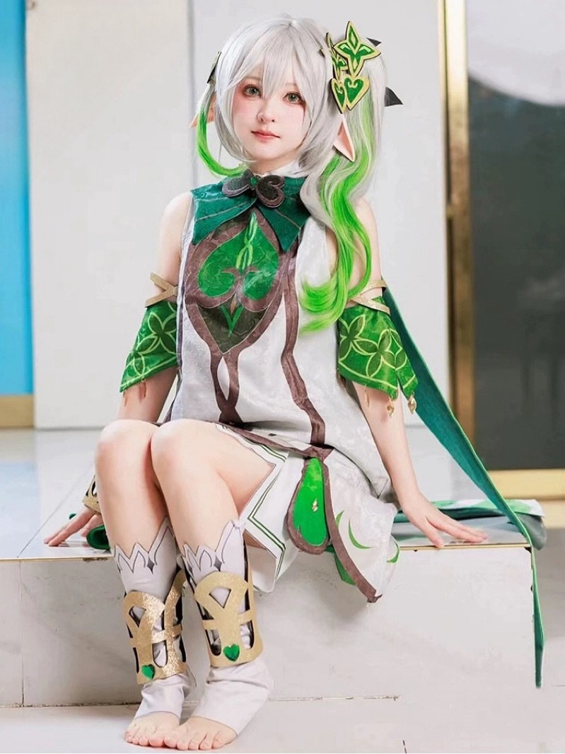 Jual 【Lolicos】Ready Nahida Genshin Impact Cosplay Costume Sumeru Lesser ...