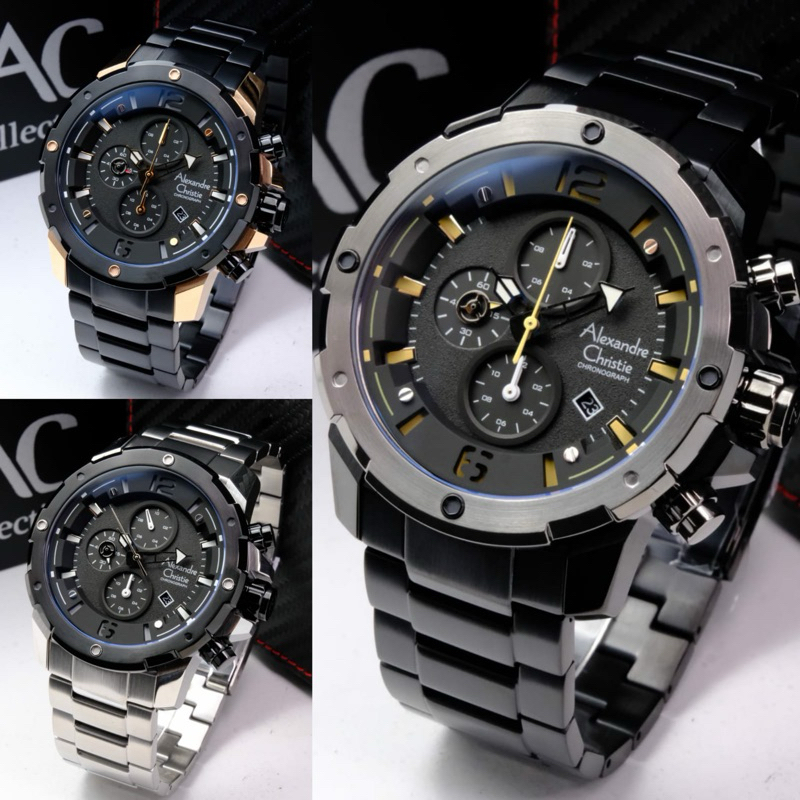 Jual JAM TANGAN PRIA ALEXANDRE CHRISTIE AC6410 / AC 6410 / AC6624 / AC ...