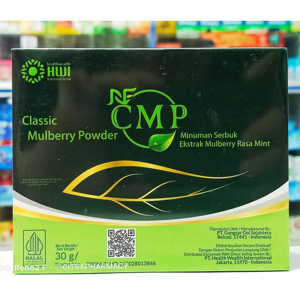 Jual 𝐍𝐅 𝐂𝐌𝐏 Classic Mulberry Powder 𝟏 𝐊𝐎𝐓𝐀𝐊 𝐈𝐒𝐈 𝟑𝟎 𝐒𝐀𝐂𝐇𝐄𝐓 - Suplemen ...