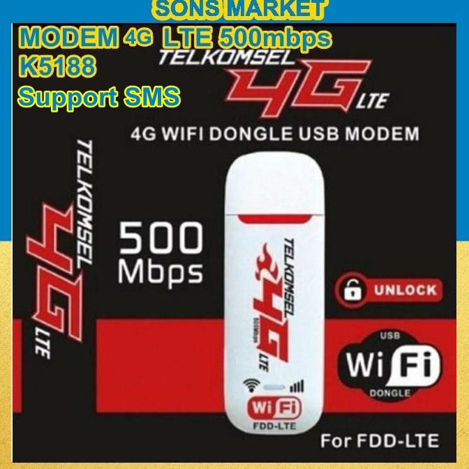 Jual Model Baru Modem Wifi Mifi 4G LTE Modem USB 5mbps Unlock Xidol ...