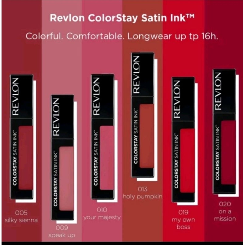 Jual REVLON COLORSTAY SATIN INK | Lipstik Revlon Tahan Lama Dan ...