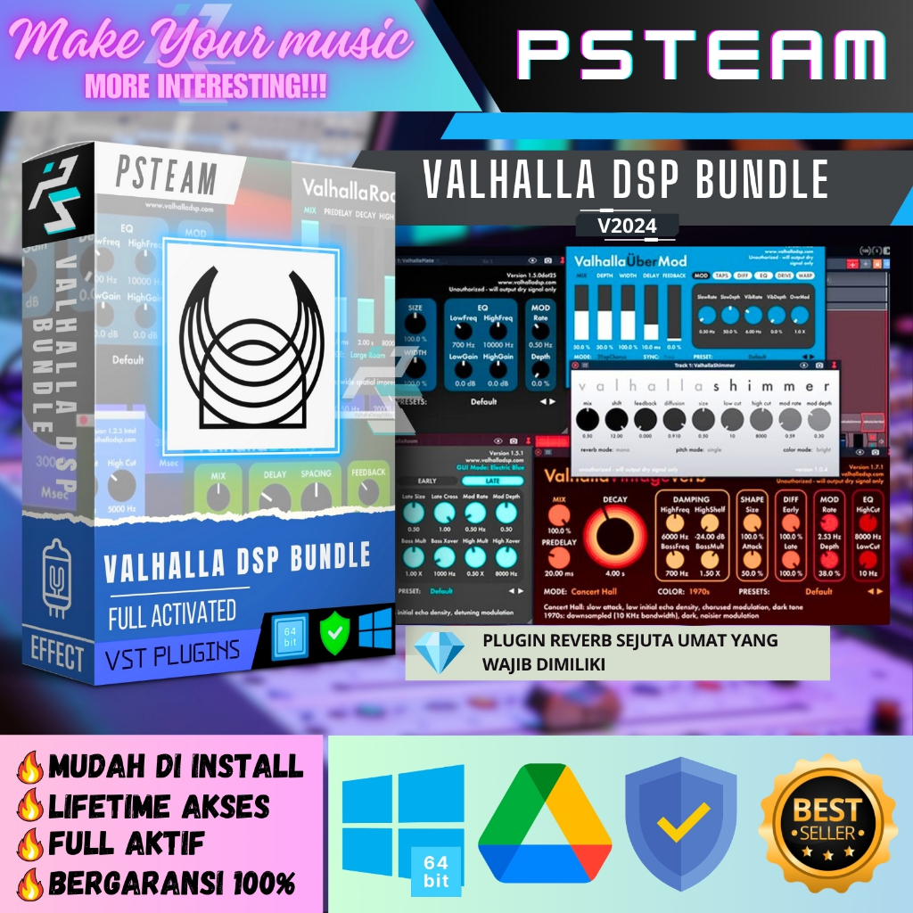 Jual VALHALLA DSP BUNDLE 2024 [ FULL VERSION / FULL ACTIVATED ...