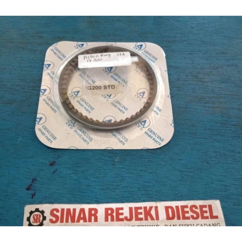 Jual Piston Ring Per Seker Ring Piston Mesin G200 G 200 Standar STD | Shopee Indonesia
