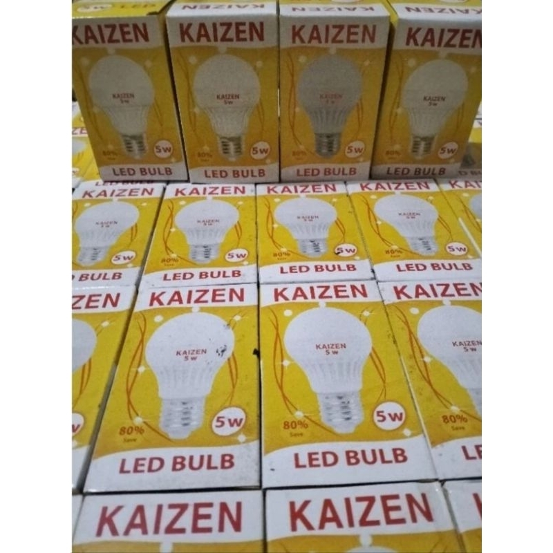Jual Kaizen Lampu LED Bulb 5 Watt - Cahaya Putih | Shopee Indonesia