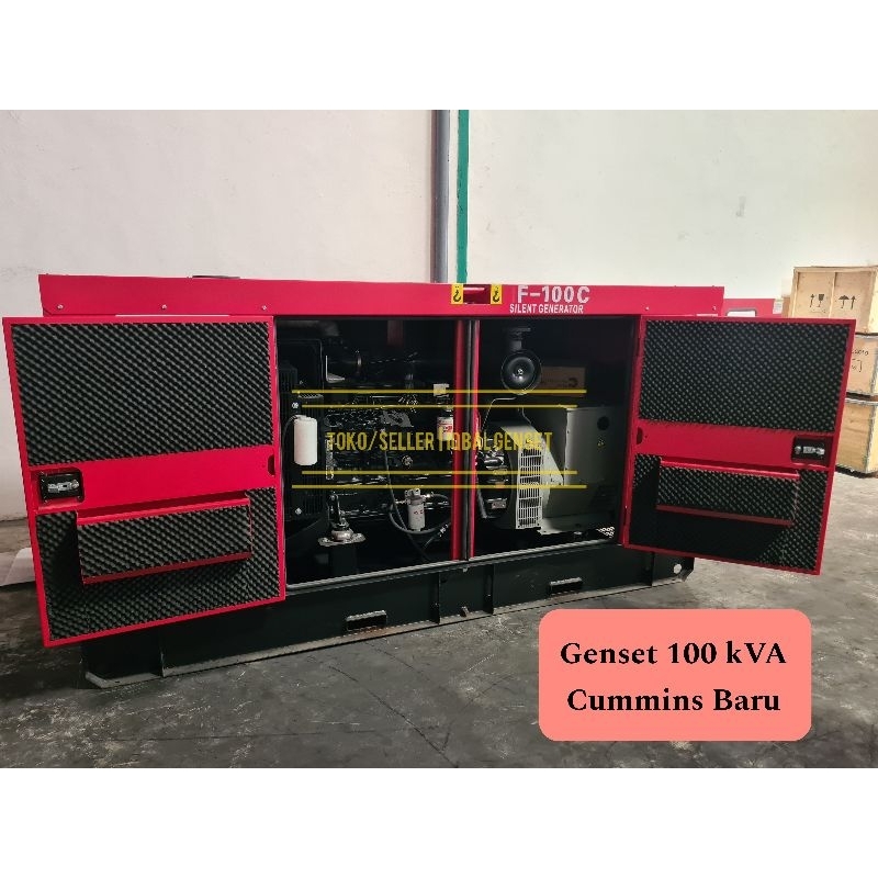 Jual Genset 100 kVA Cummins Silent Baru Built Up | Shopee Indonesia