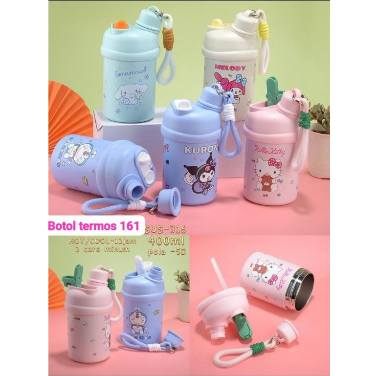 Jual Botol Minum Anak 400ml / Botol Termos Sanrio / Termos Botol Hot & Cool 12 Jam | Shopee ...