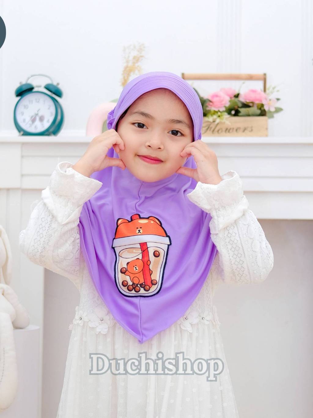 Jual hijab anak variasi boba tk-sd / hijab anak murah / jilbab anak ...