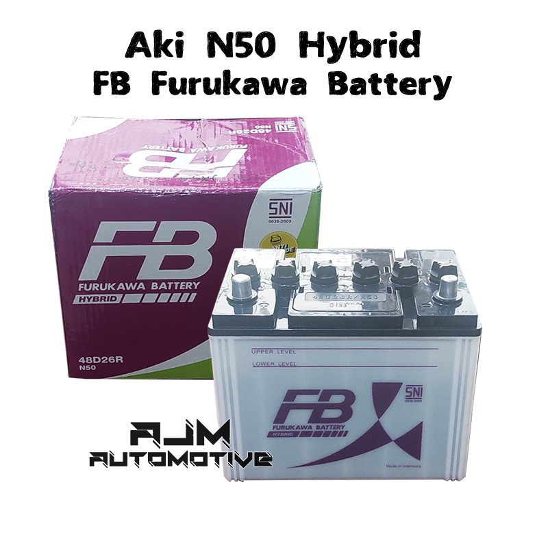 Jual Aki Mobil FB Hybrid N50 Furukawa Battery 48D26R (50Ah) | Shopee Indonesia