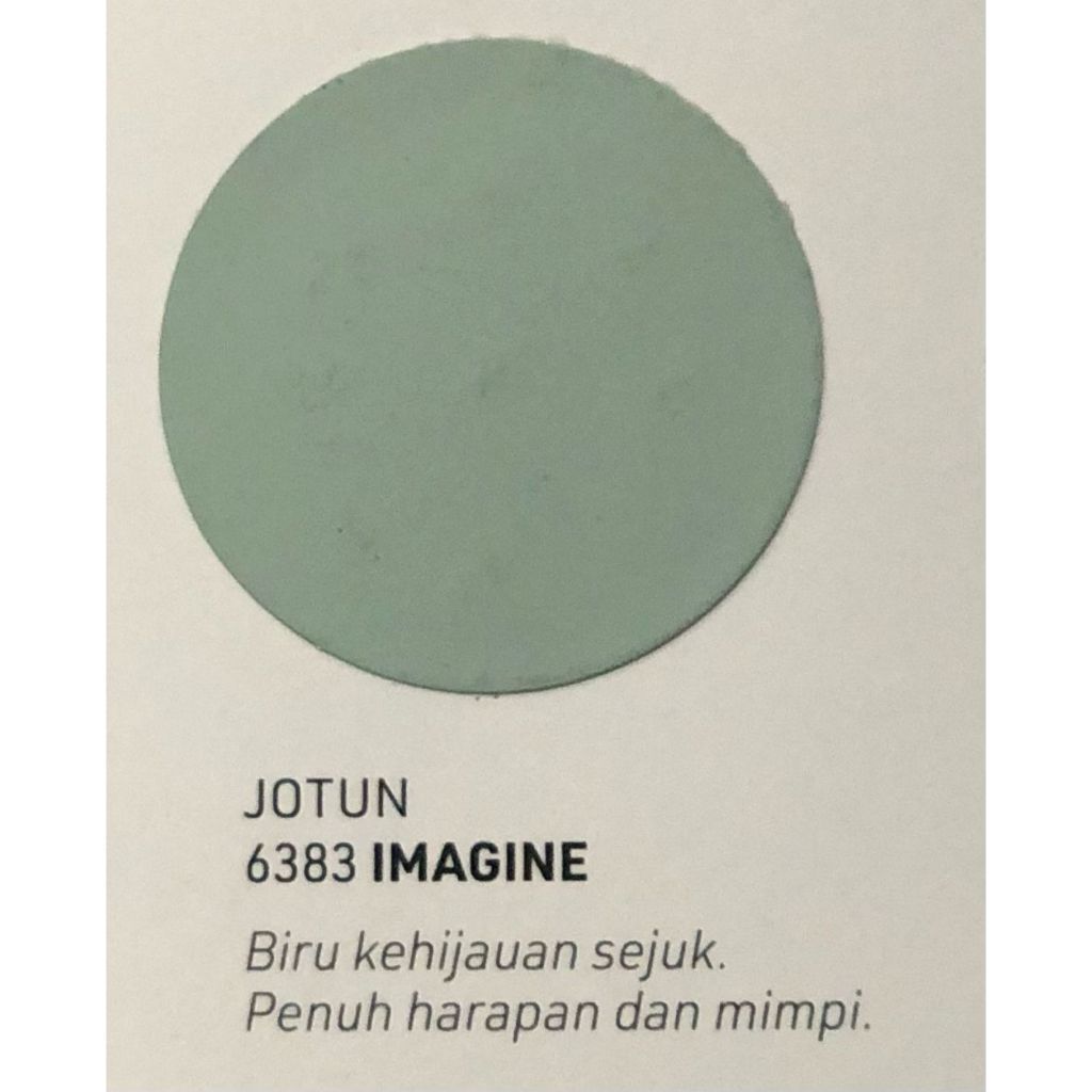 Jual JOTUN Jotashield Antifade Colours 6383 - Imagine 2.5LT / 4KG Cat ...