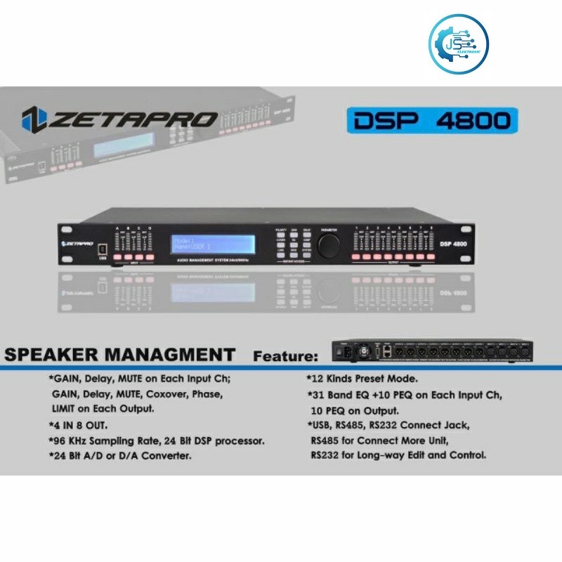 Jual Dsp4800 Management Dlms Zetapro DSP4800 Dsp 4800 original | Shopee Indonesia