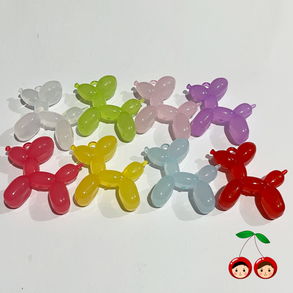 Jual Charm Akrilik Balon Anjing Chubby Dog Balloon Jelly (1pc) | Shopee ...