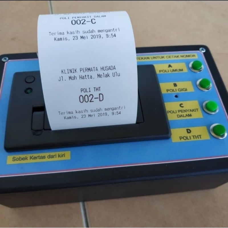Jual Mesin nomor antrian | Shopee Indonesia